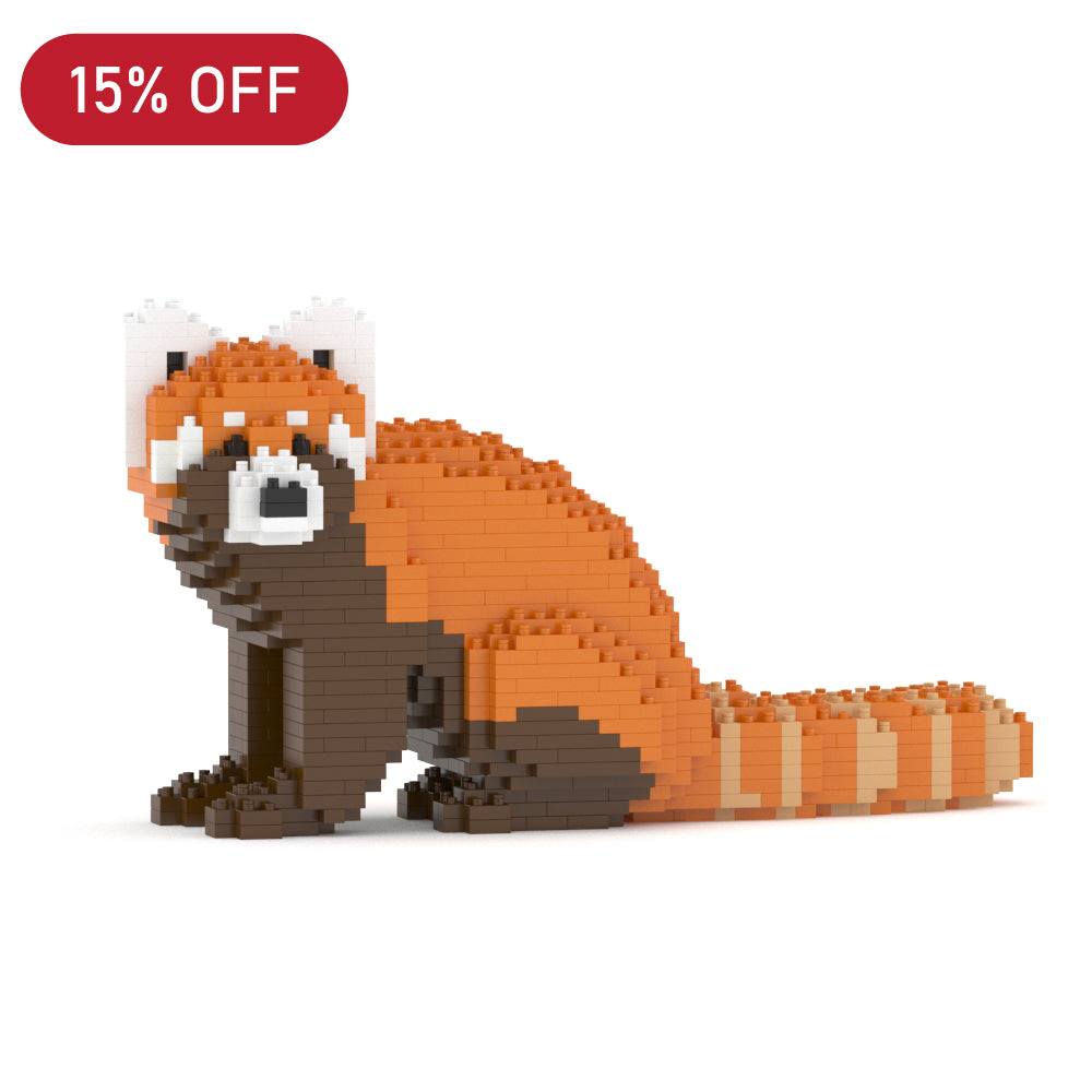 Red Panda 01 - JEKCA Building Blocks for Kidults – JEKCA France