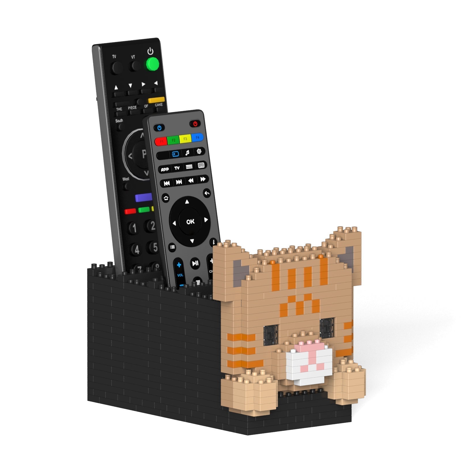 Tabby Cat Remote Control Rack 01S - JEKCA Building Blocks for Kidults ...