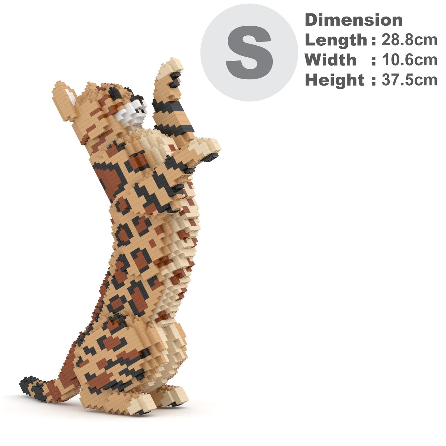 Bengal Cat 4-in-1 Pack 01S-M01 - JEKCA Building Blocks for Kidults ...